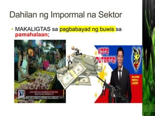 Aralin 5 Impormal na Sektor | PPTX