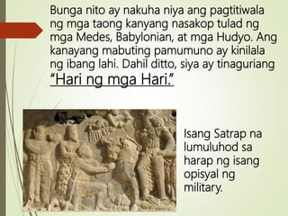 Aralin 5 kahariang persyano | PPT