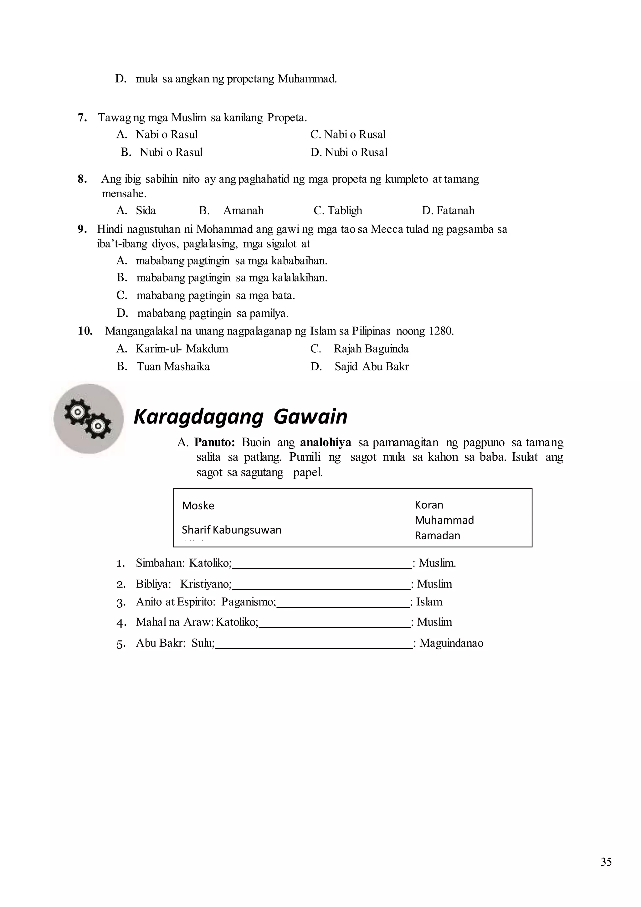 Sosyo - Kultural na Pamumuhay ng mga Sinaunang Tao | DOCX