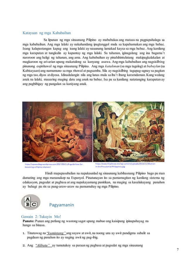 Sosyo - Kultural na Pamumuhay ng mga Sinaunang Tao | DOCX