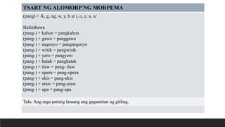 ARALIN 5 (Morpolohiya).pptxxxxxxxxxxxxxx | PPTX