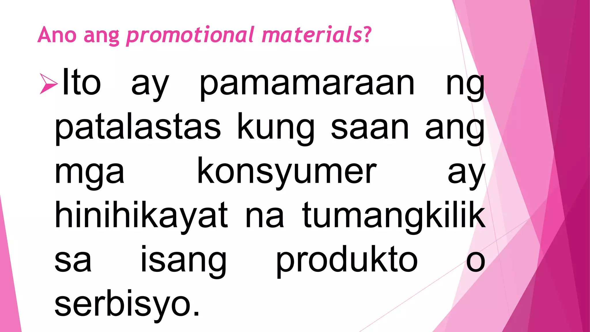 Aralin 5 Promo Materials | PPTX