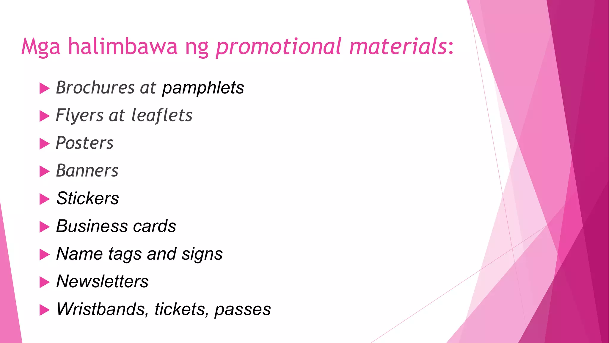 Aralin 5 Promo Materials | PPTX