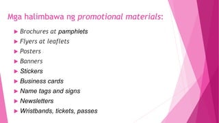 Aralin 5 Promo Materials | PPTX