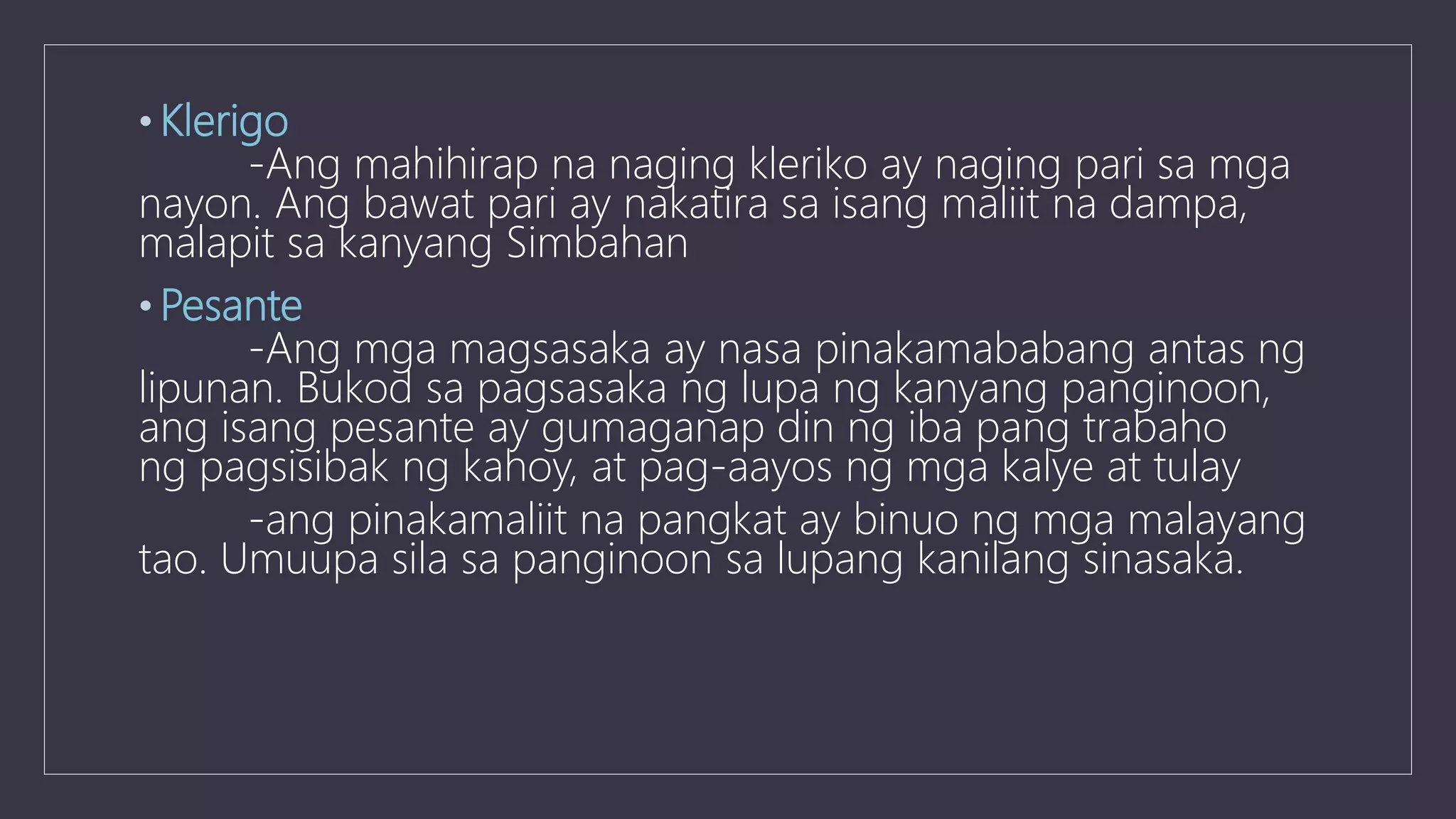 Aralin 6: ANG DAIGDIG SA PANAHON NG TRANSISYON | PPTX