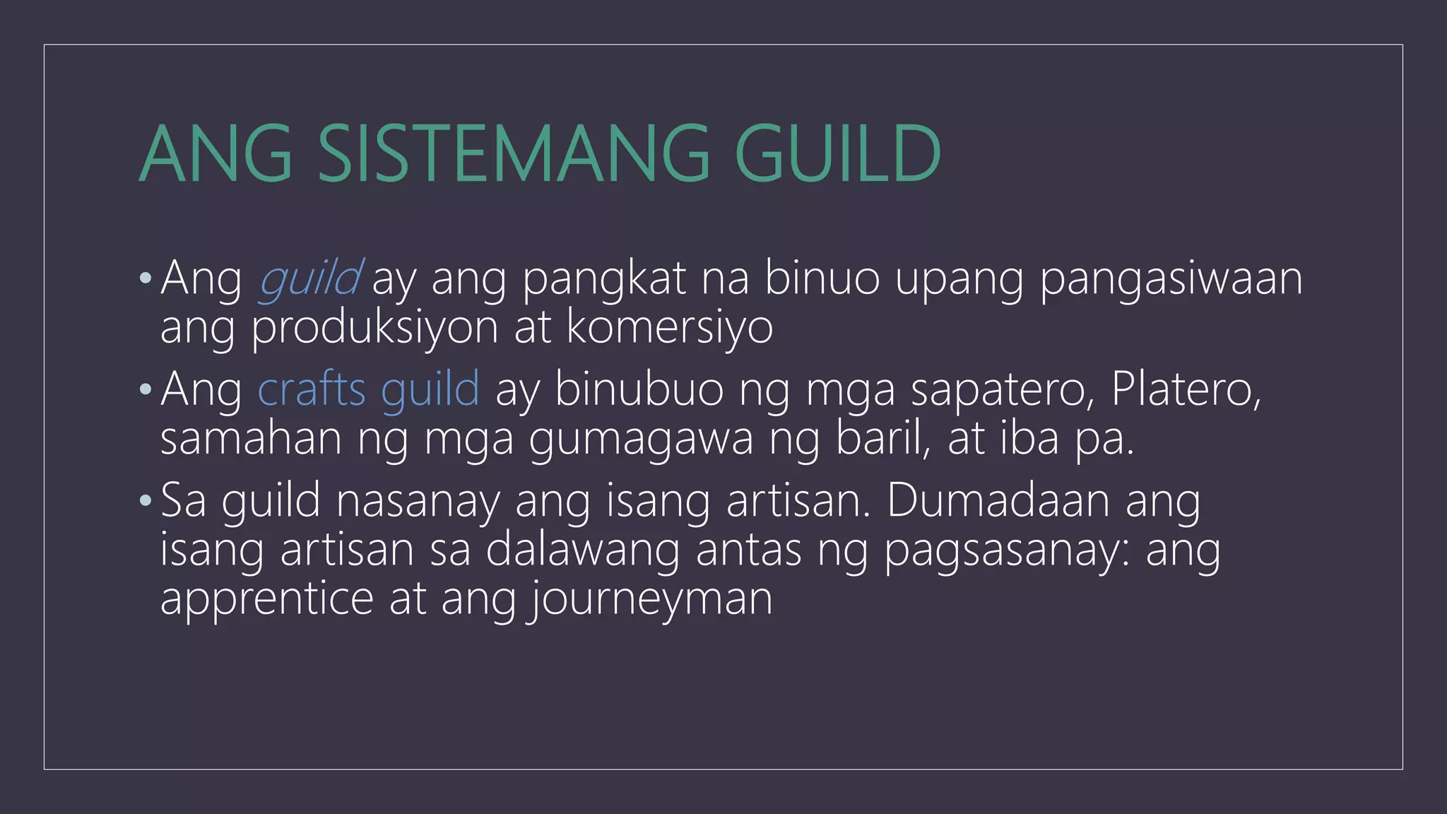 Aralin 6: ANG DAIGDIG SA PANAHON NG TRANSISYON | PPTX