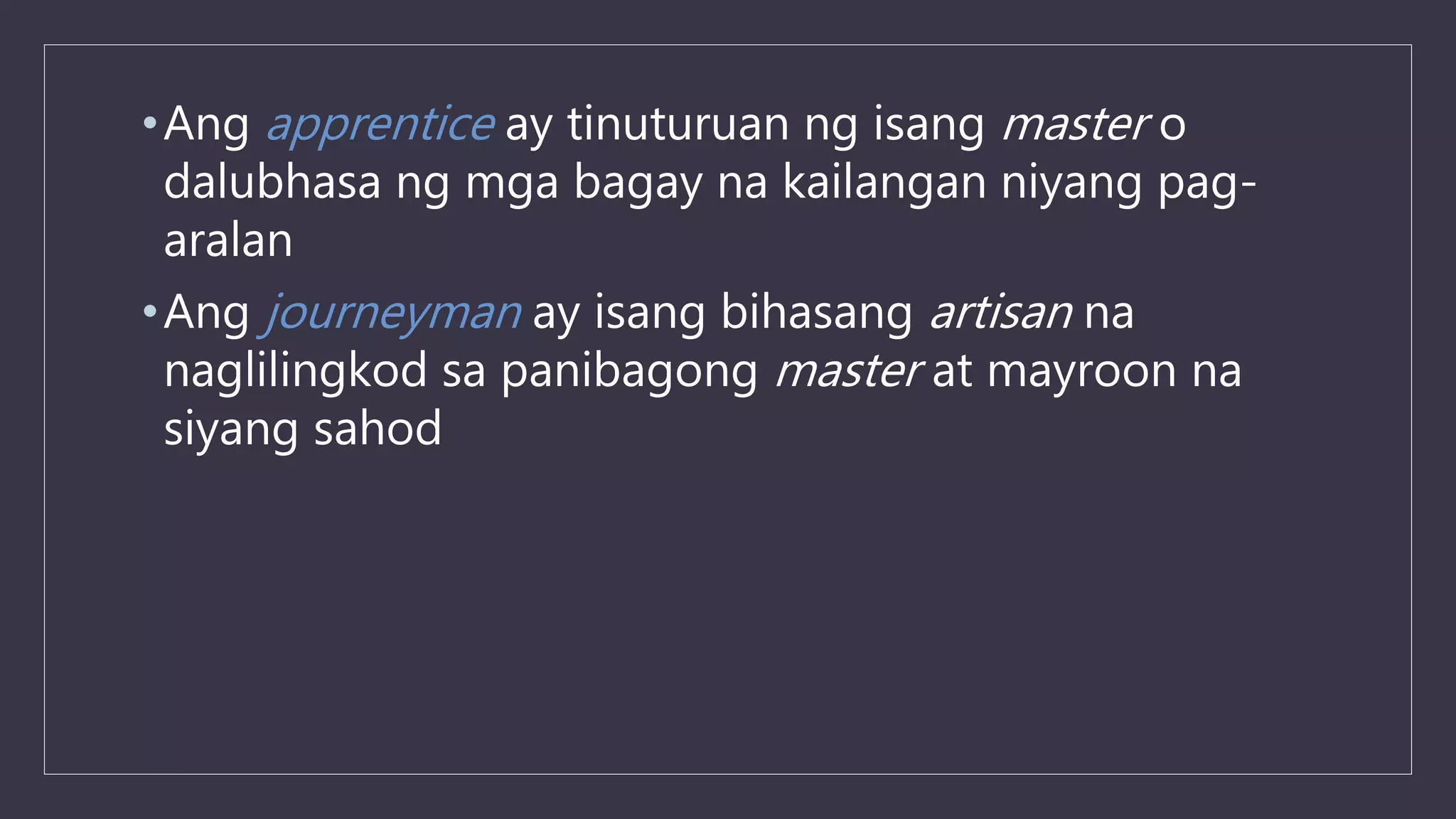 Aralin 6: ANG DAIGDIG SA PANAHON NG TRANSISYON | PPTX