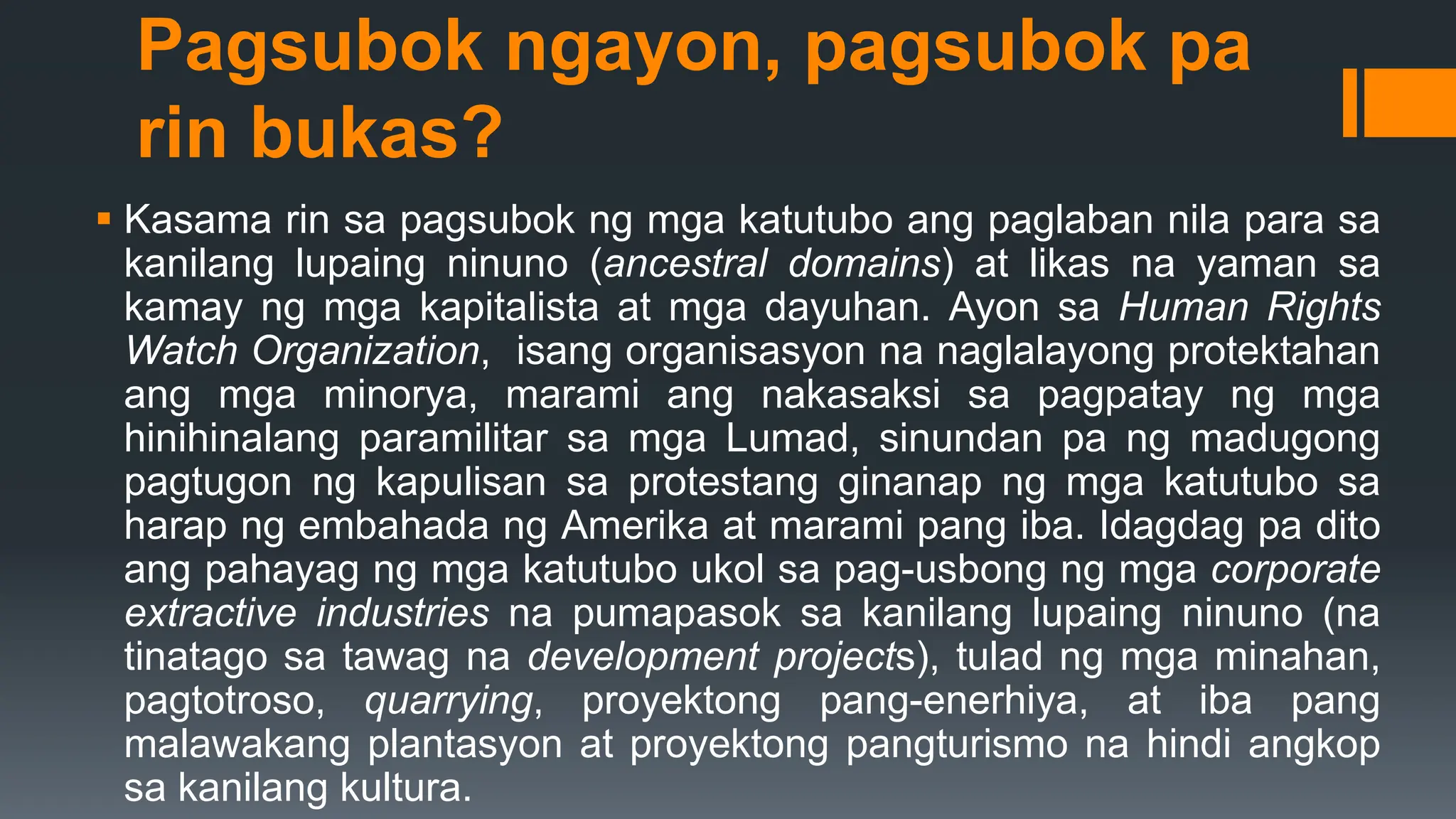 Aralin 6-Ang Sitwasyon ng mga Pangkat Minorya.pptx