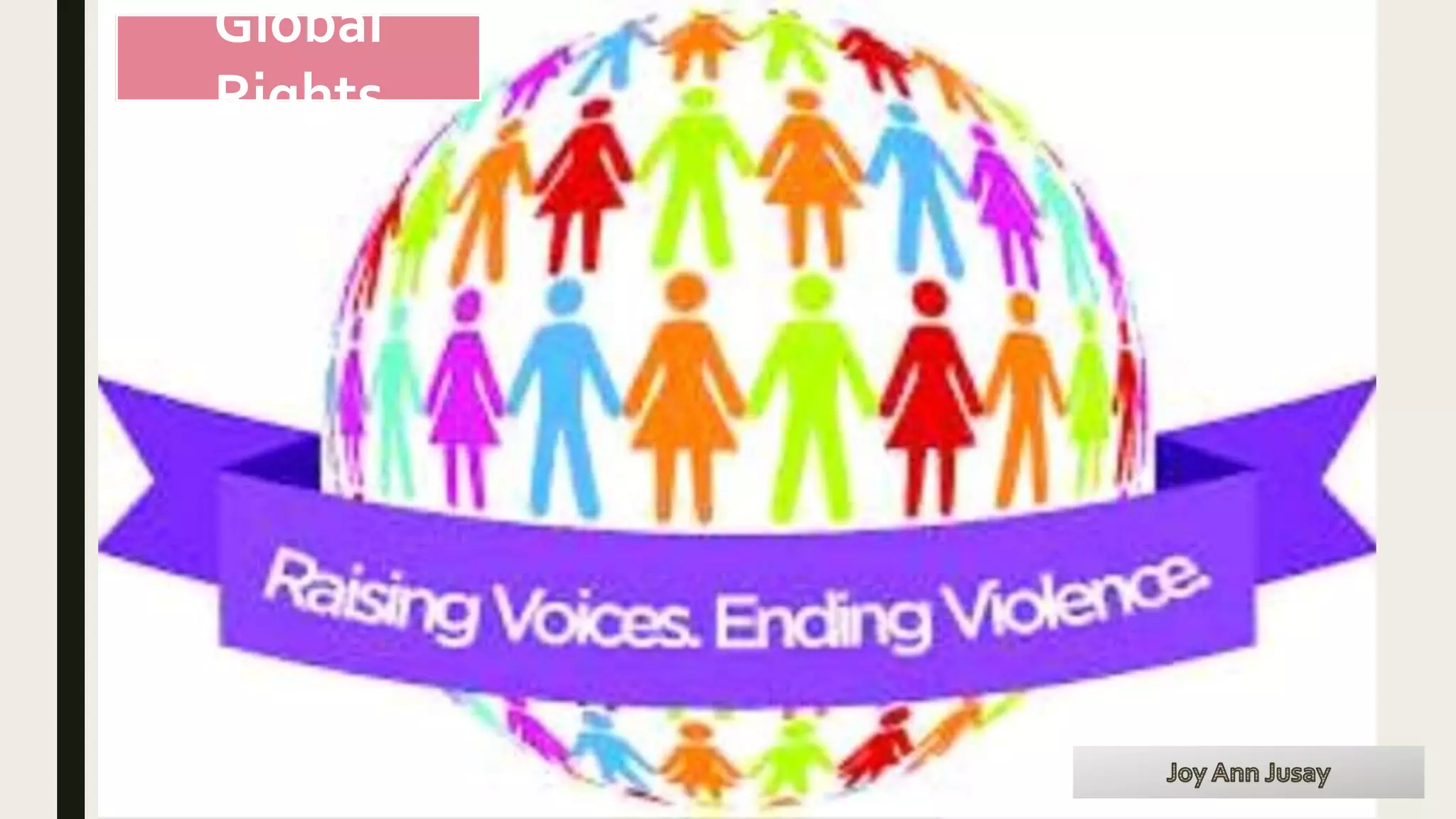 Mga Isyu sa Karapatang Pantao (Organisasyon) | PPTX