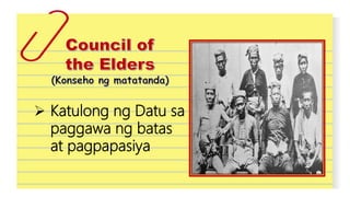 Aralin 6 lipunan ng sinaunang pilipino | PPTX