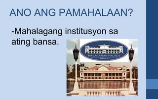 Aralin 6 Pamilihan at Pamahalaan | PPT