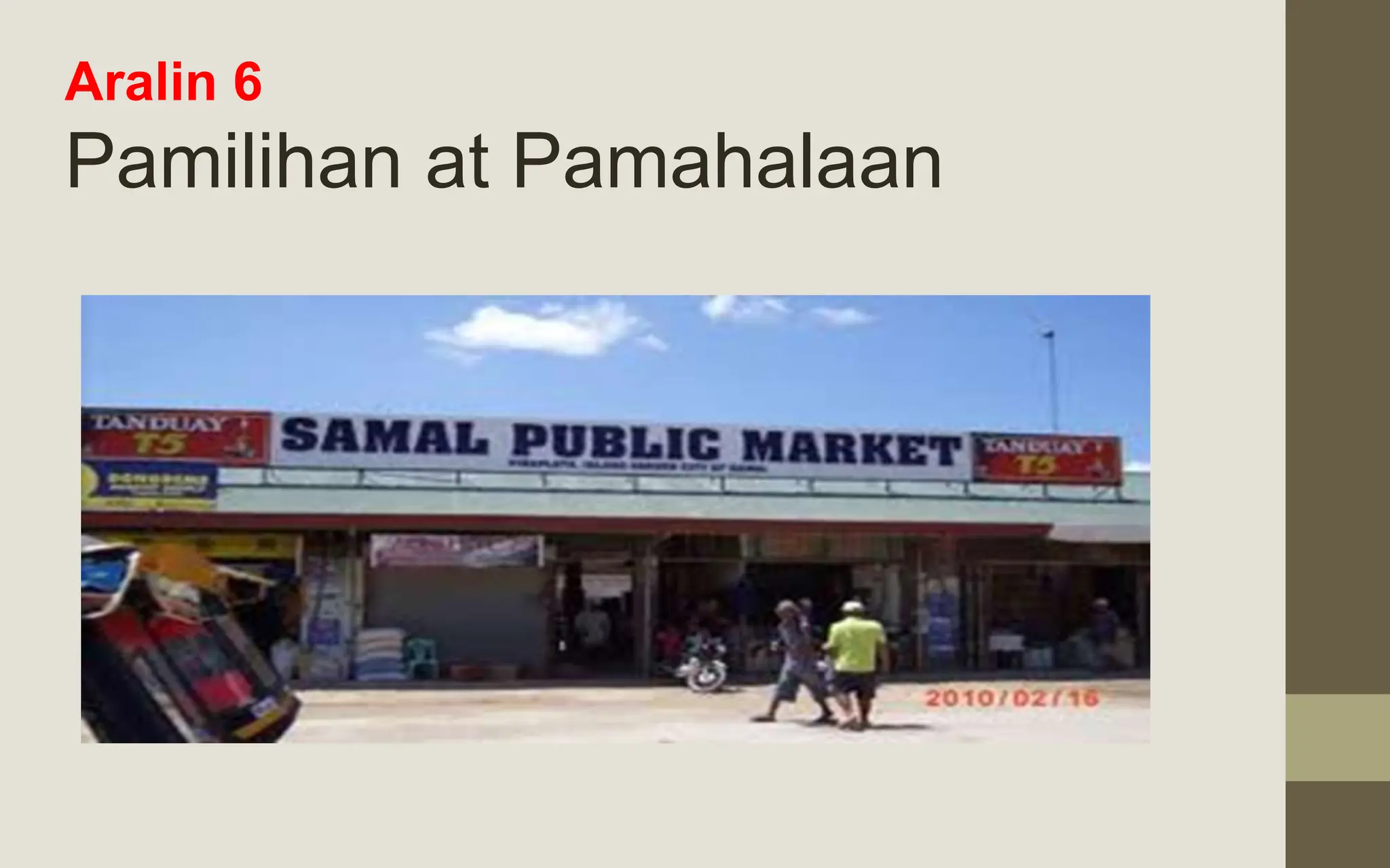 aralin6-pamilihan at pamahalaan.ppt