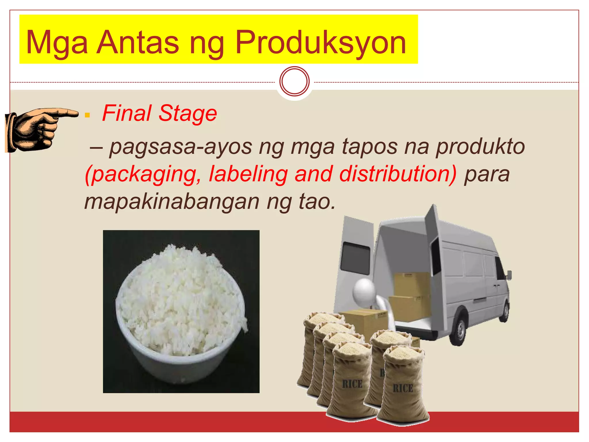 Aralin 6 Produksyon | PPTX