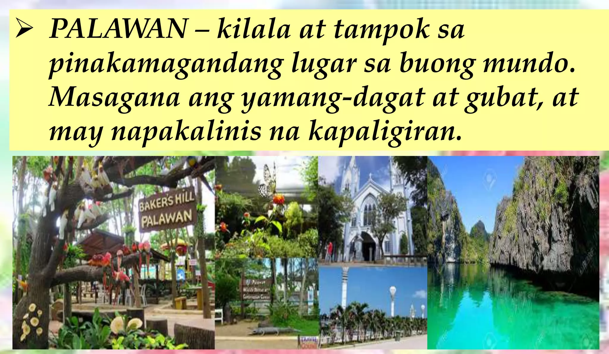 Aralin 6 kaugnayan ng matalinong pangangasiwa ng mga likas na yaman sa ...