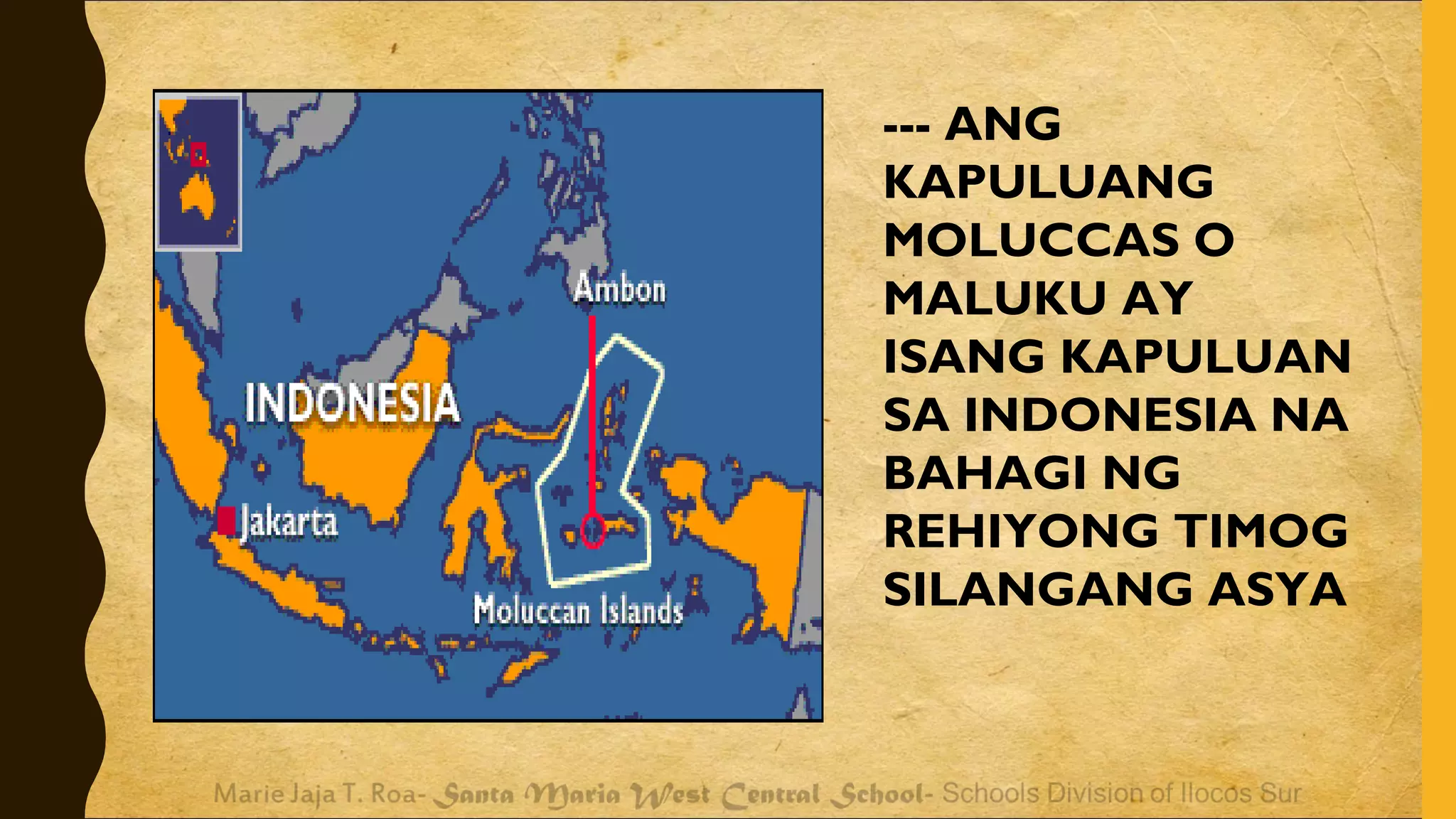 AP 5: Aralin 6 kolonisasyon at dahilan ng pananakop ng Espanya sa ...