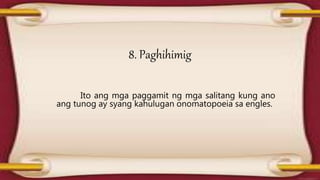 Uri ng Tayutay | PPTX