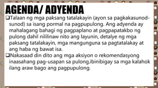 ADYENDA/AGENDA | PPTX