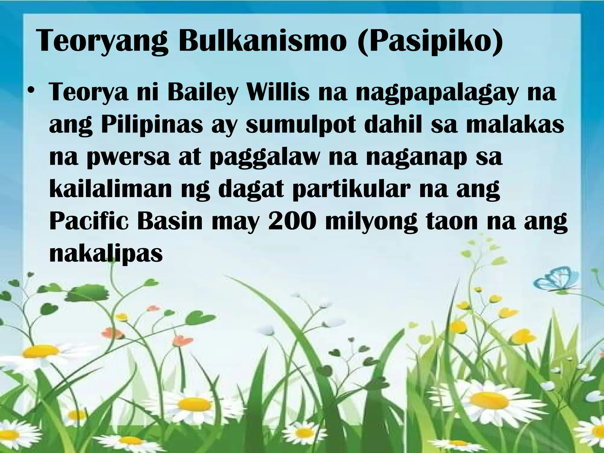 Aralin 7 Mga Teorya sa Pagkakabuo ng Kapuluan at Pinagmulan.pptx