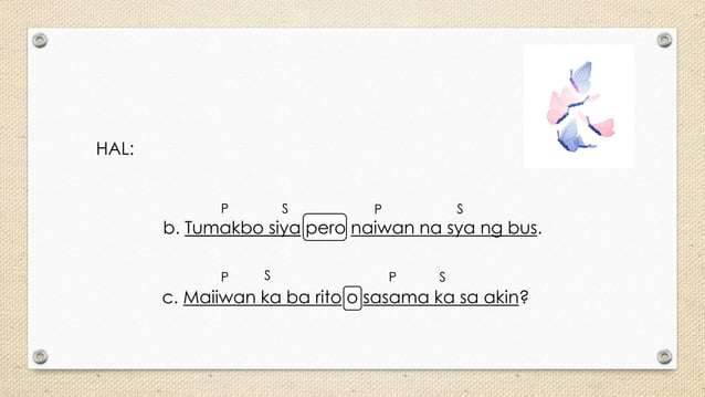 Uri ng Pangungusap | PDF