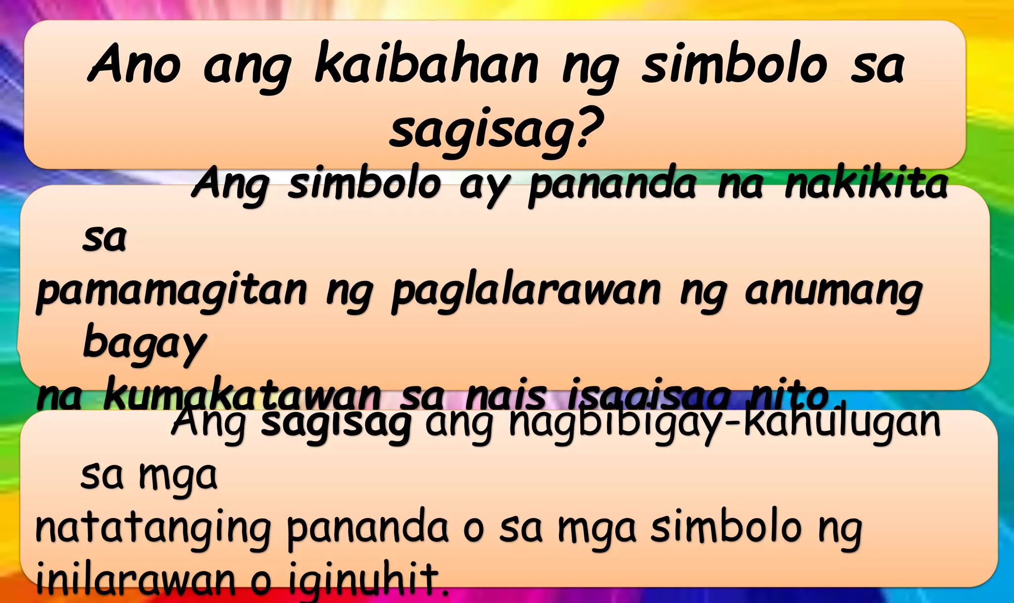 YUNIT III ARALIN 7:Kahulugan ng mga Simbolo at Sagisag ng Kapangyarihan ...