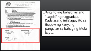 Katitikan ng Pulong at Memorandum | PPTX