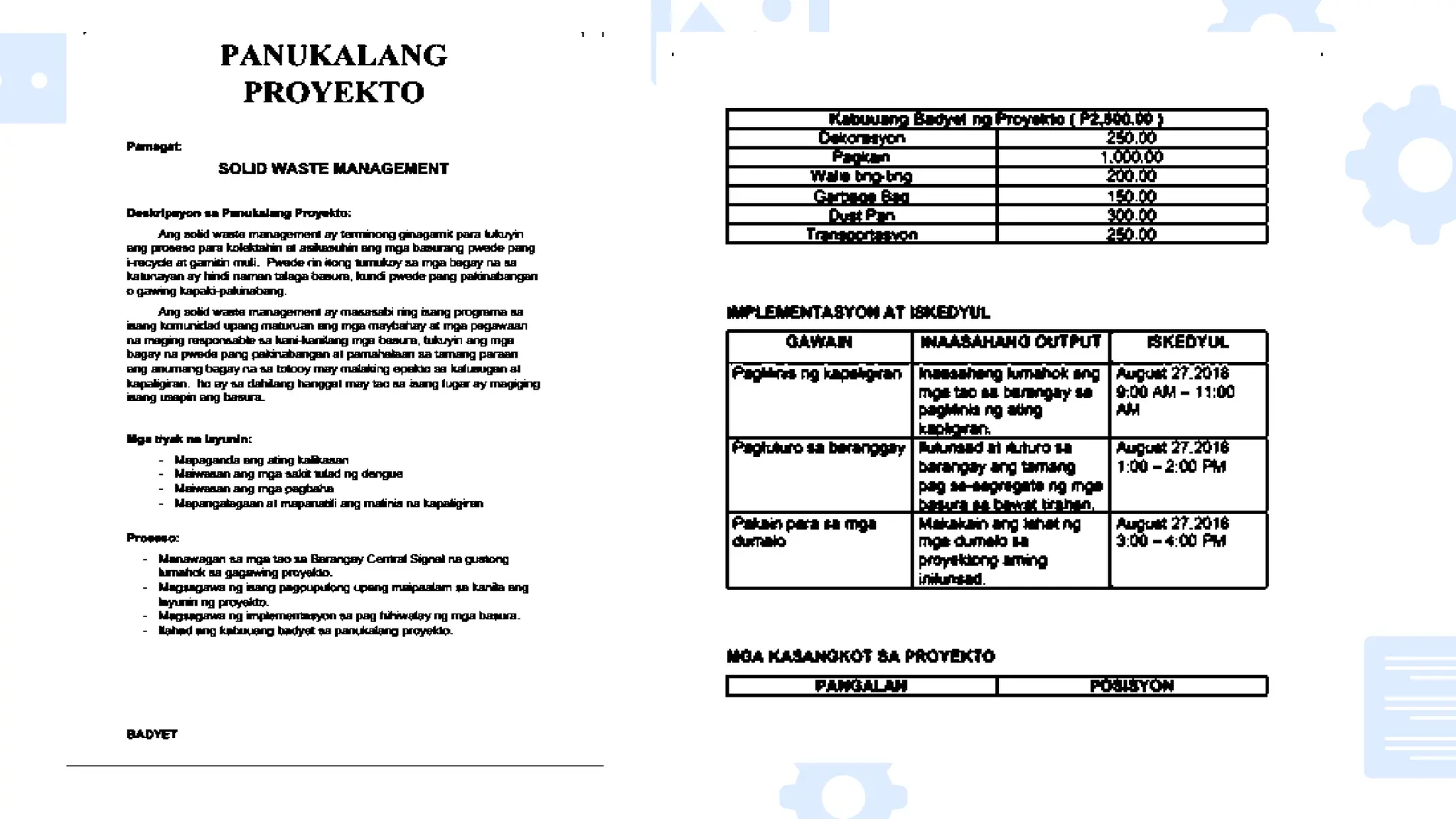 ARALIN 8 - PANUKALANG PROYEKTO.pptx