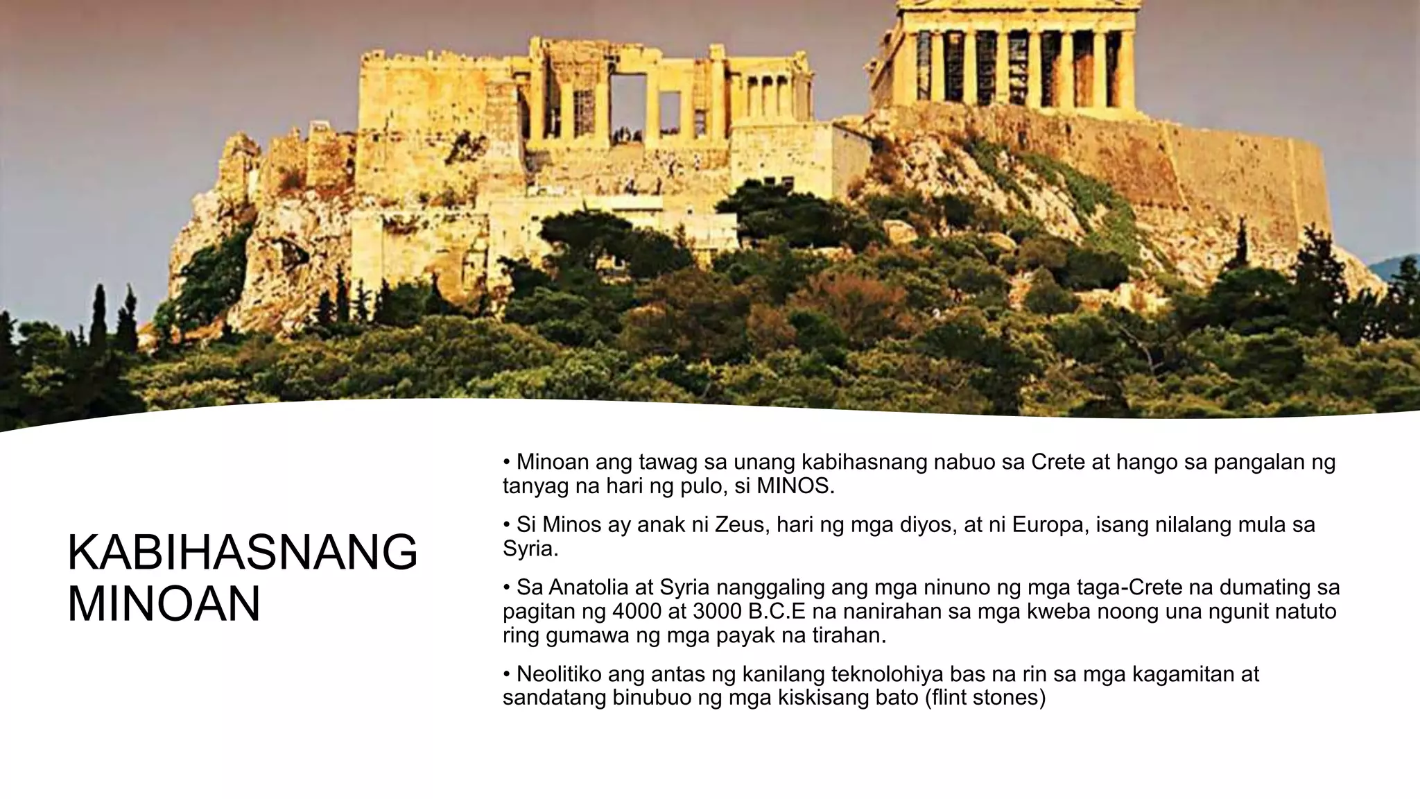 Aralin 8 Kabihasnang Minoan at Mycenaean.pptx