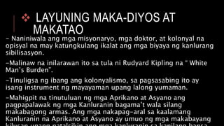 Aralin 9: Ikalawang yugto ng Imperyalismo at Kolonisasyon | PPTX