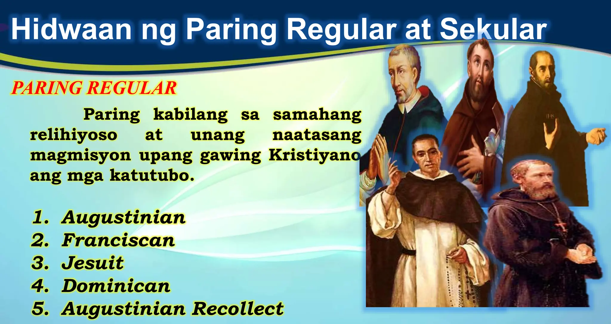 Aralin 9 - Ang mga Prayle at ang Patronato Real.ppsx