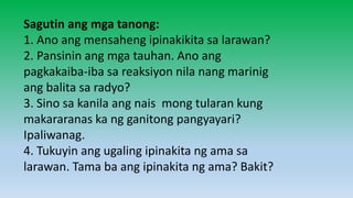 Aralin 9 Q1-Ako, Mahinahon Ako Sa Lahat ng Pagkakataon | PPTX