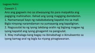 Aralin 9 Q1-Ako, Mahinahon Ako Sa Lahat ng Pagkakataon | PPTX