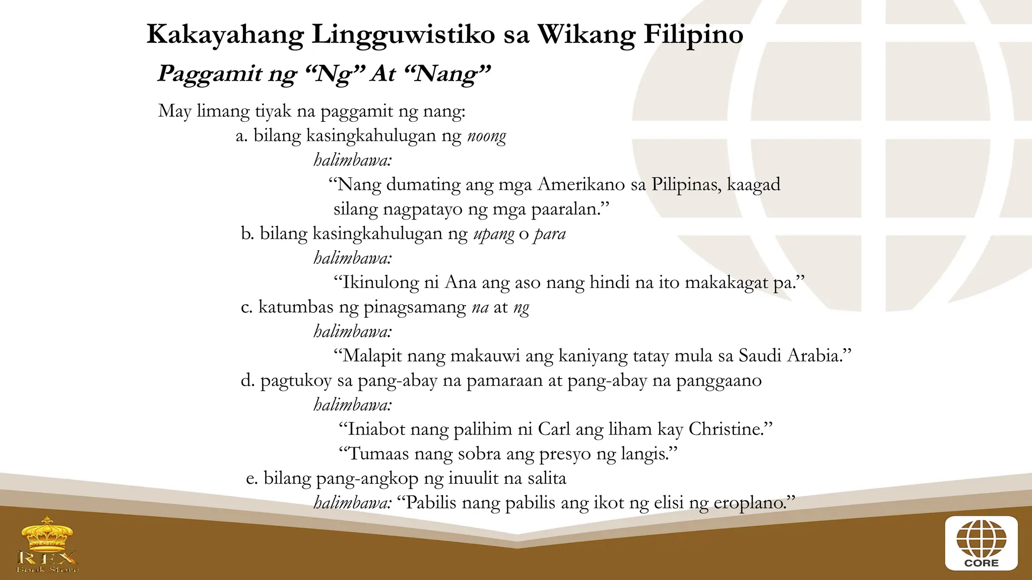 Komunikasyon at pananaliksik sa Wika at Kulturang Filipino - Aralin 9 ...