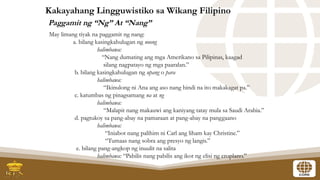 Komunikasyon at pananaliksik sa Wika at Kulturang Filipino - Aralin 9 ...