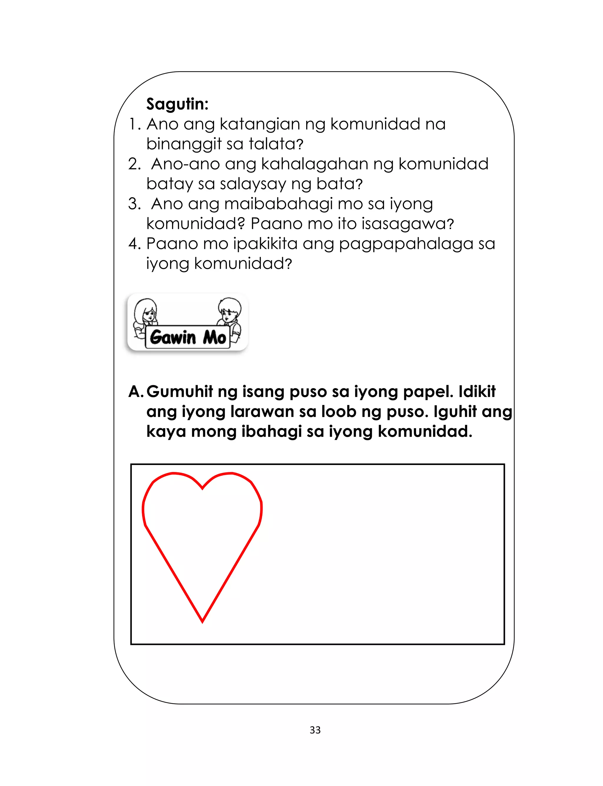K TO 12 GRADE 2 LEARNING MATERIAL IN ARALING PANLIPUNAN | PDF