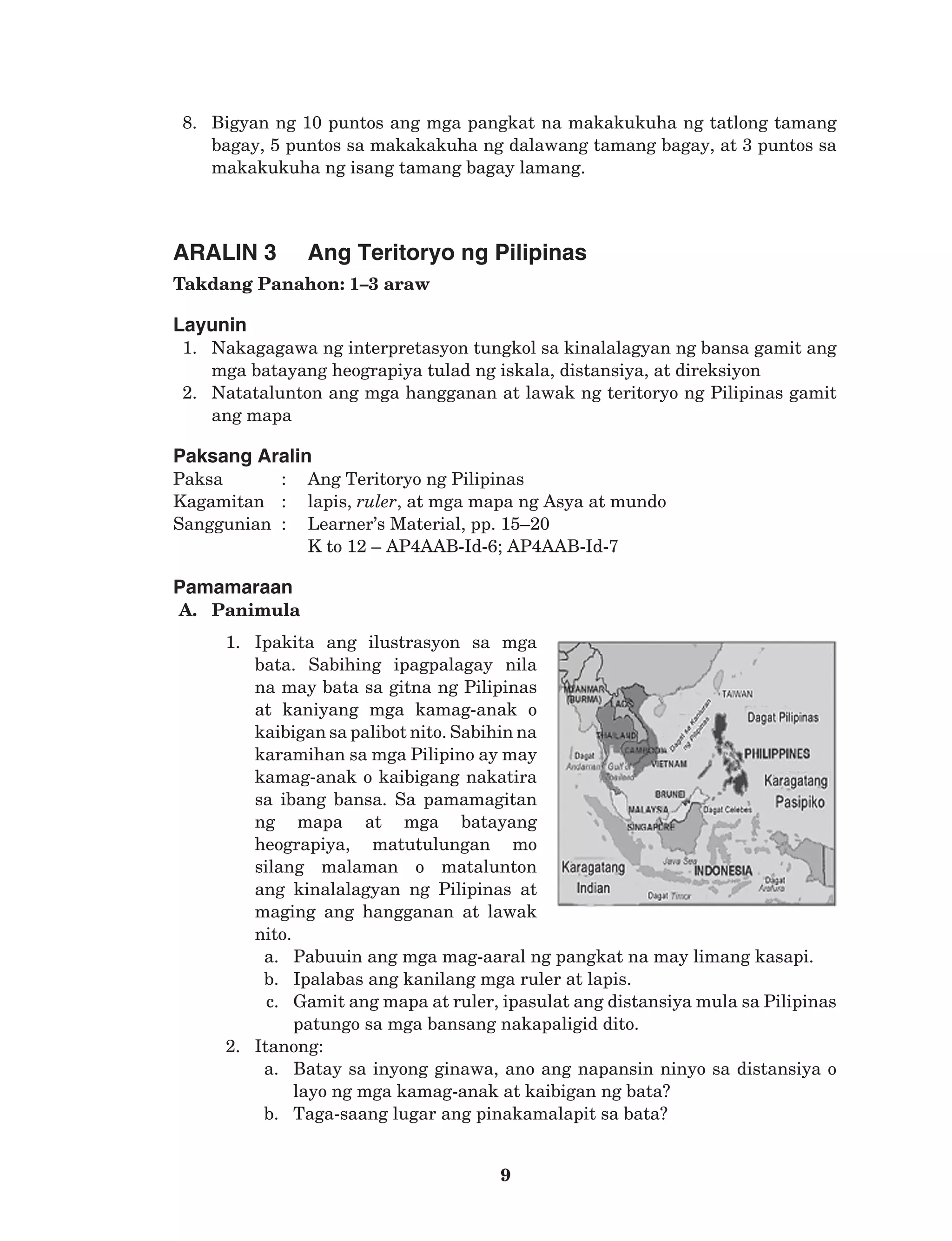 K TO 12 GRADE 4 TEACHER’S GUIDE IN ARALING PANLIPUNAN (Q1-Q4) | PDF