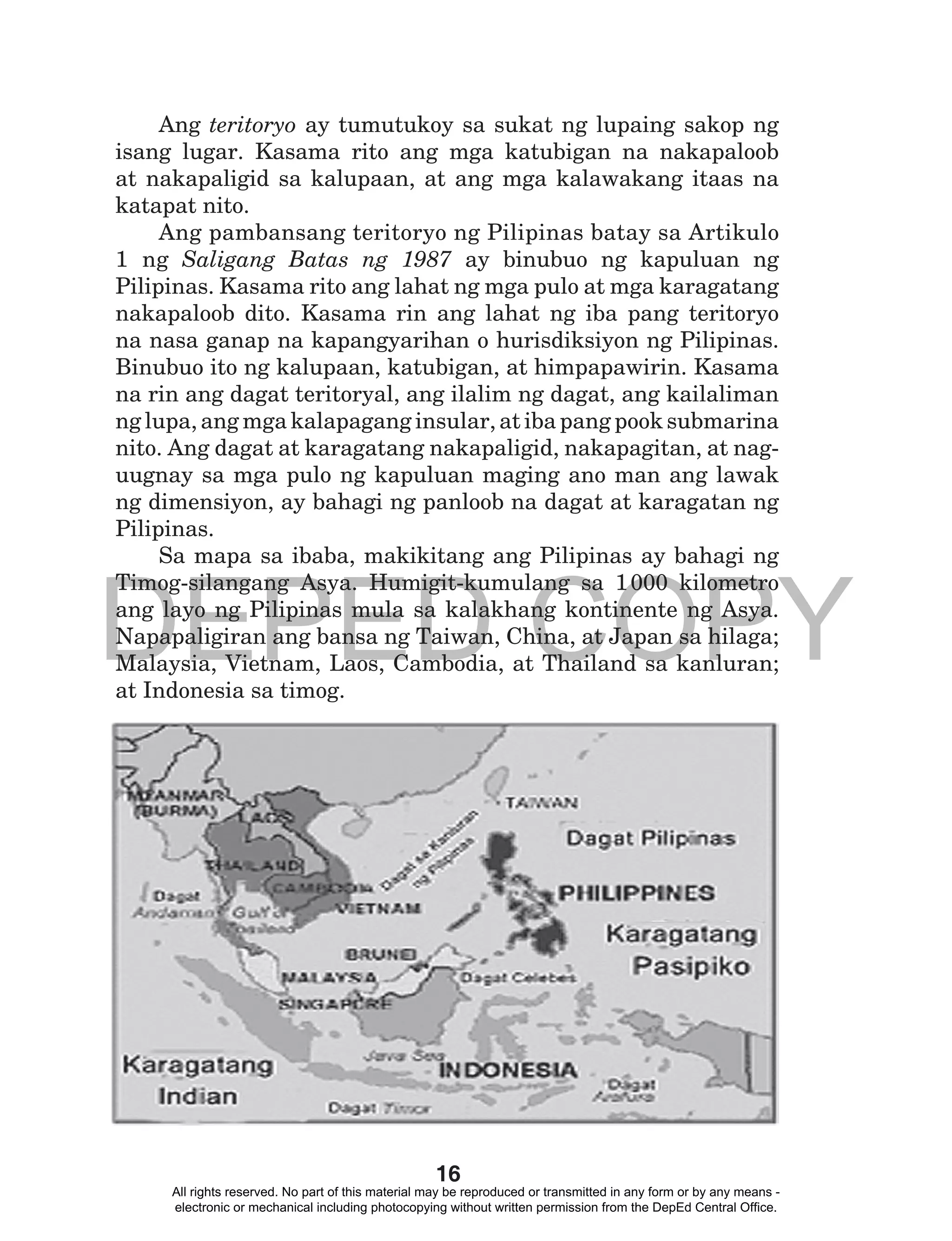 K TO 12 GRADE 4 LEARNER’S MATERIAL IN ARALING PANLIPUNAN (Q1-Q4) | PDF