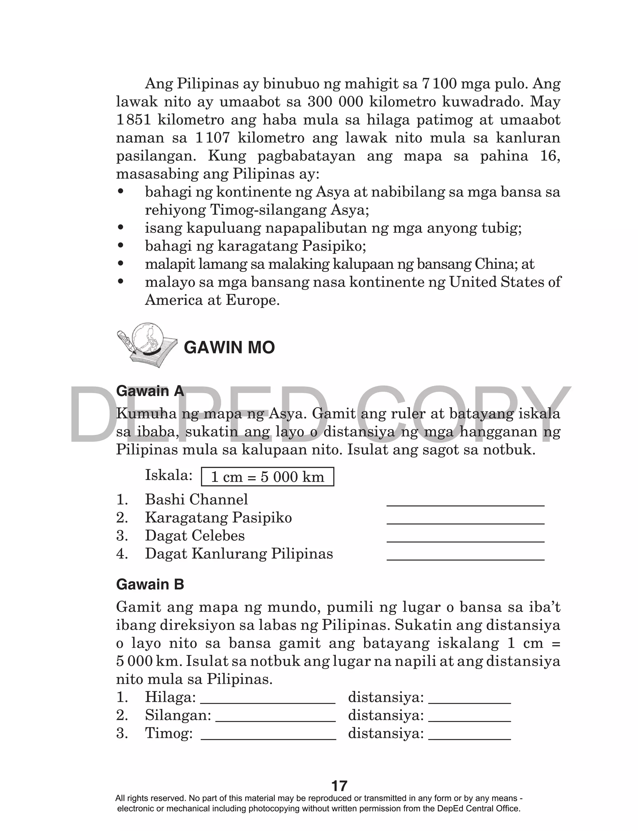 K TO 12 GRADE 4 LEARNER’S MATERIAL IN ARALING PANLIPUNAN (Q1-Q4) | PDF