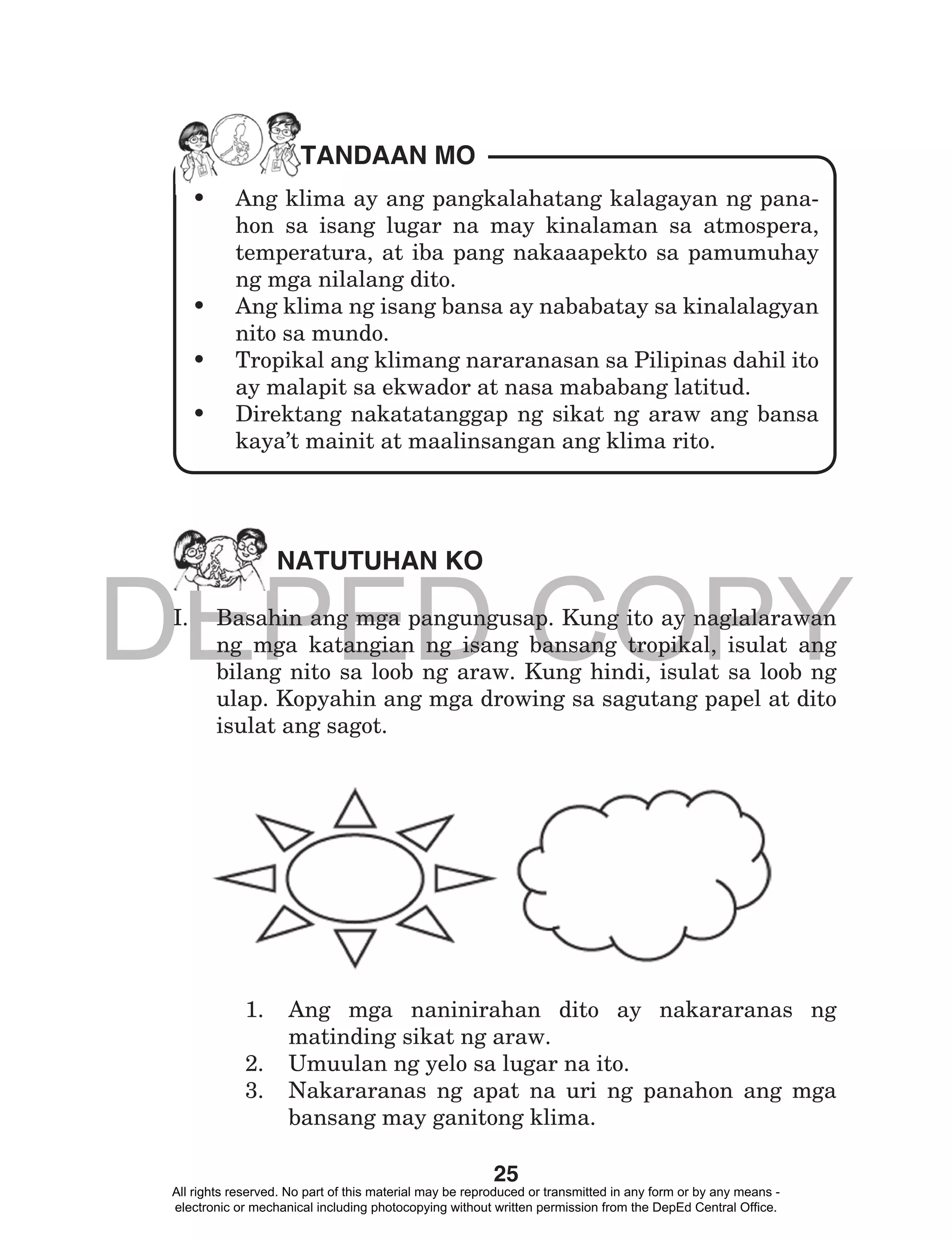 K TO 12 GRADE 4 LEARNER’S MATERIAL IN ARALING PANLIPUNAN (Q1-Q4) | PDF