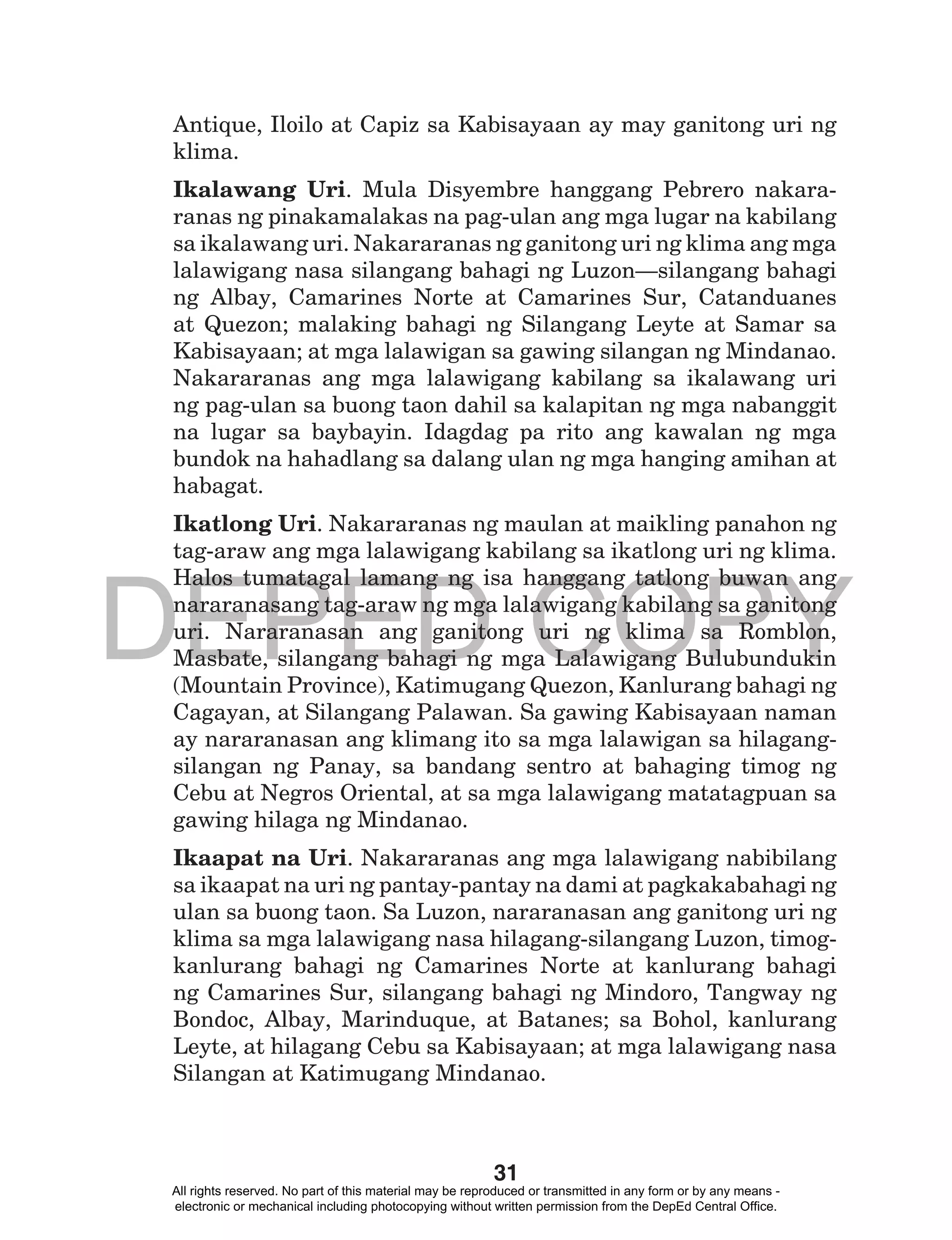 K TO 12 GRADE 4 LEARNER’S MATERIAL IN ARALING PANLIPUNAN (Q1-Q4) | PDF