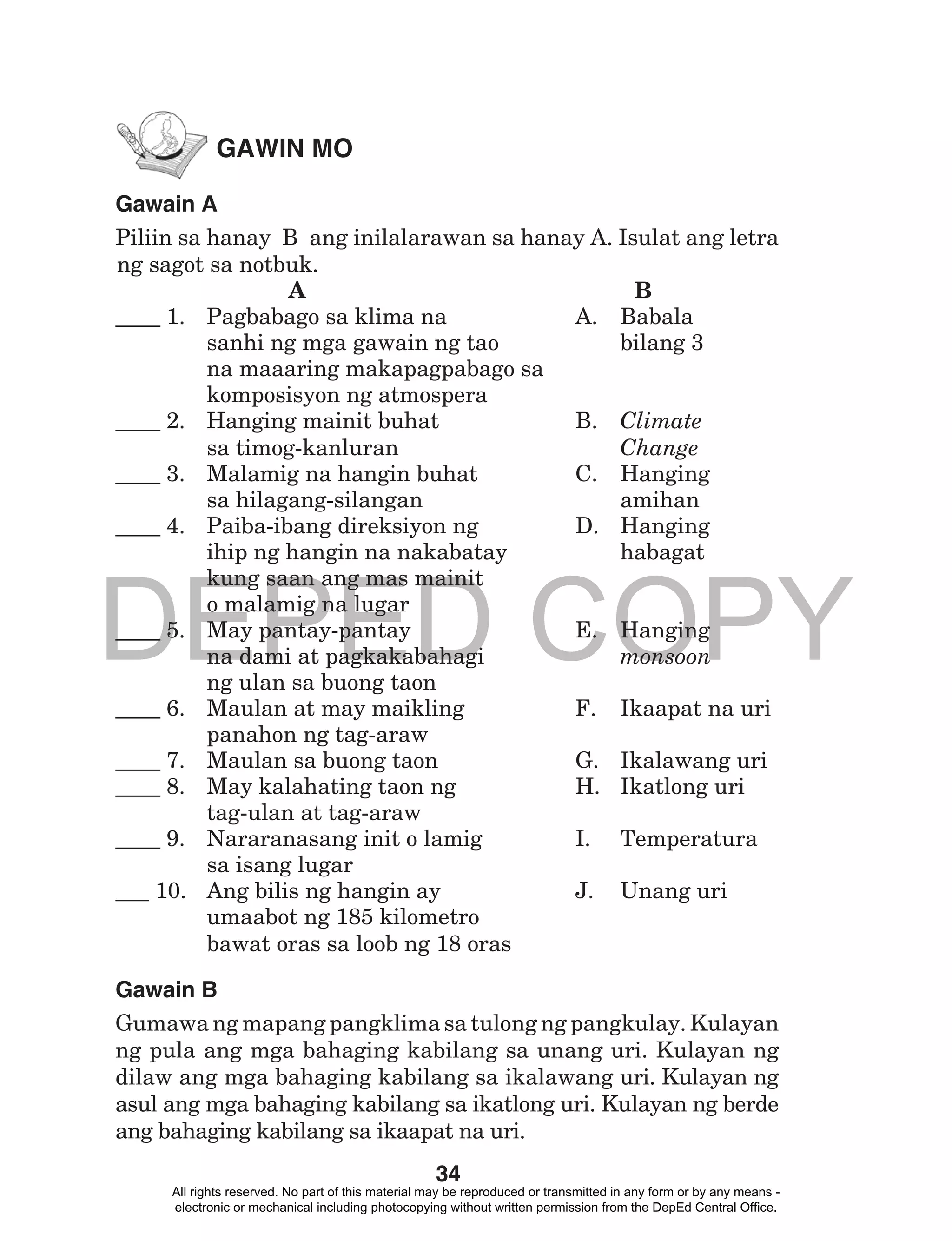K TO 12 GRADE 4 LEARNER’S MATERIAL IN ARALING PANLIPUNAN (Q1-Q4) | PDF