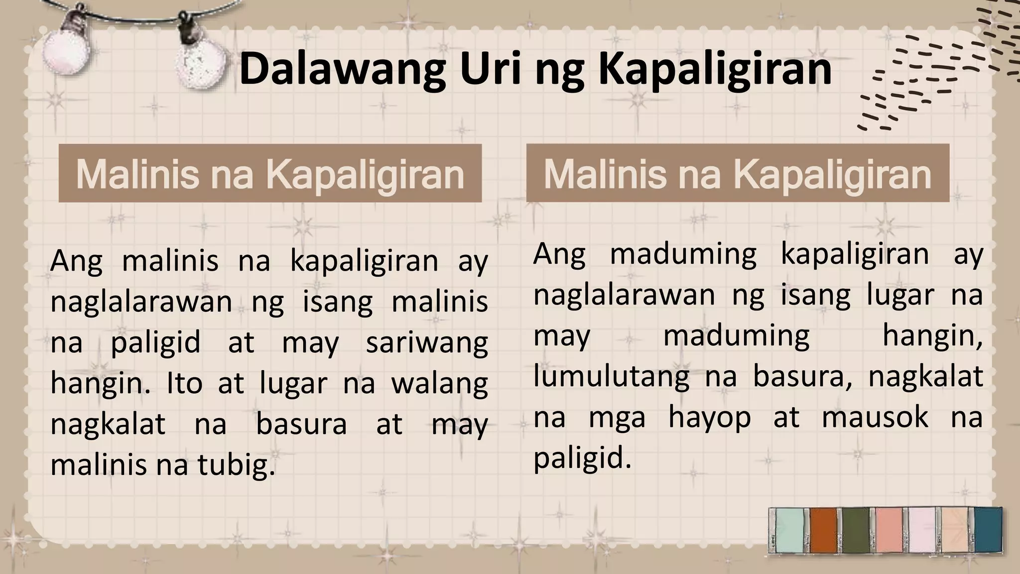 Ang Kapaligiran ng Komunidad Noon at Ngayon | PPTX