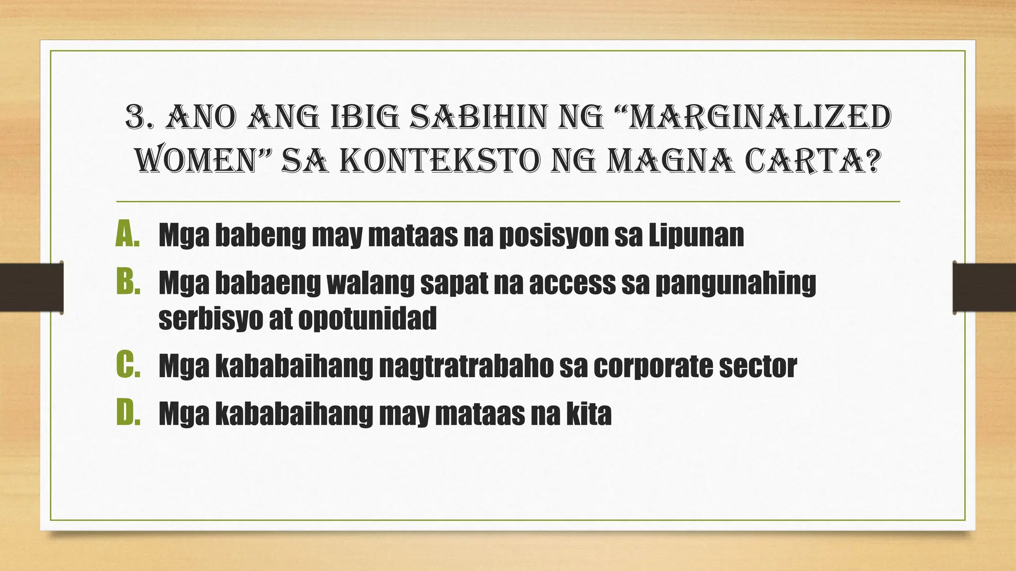 ARALING PANLIPUNAN TUGON NG PAMAHALAANG PILIPINAS SA ISYU SA KARAHASAN AT DISKRIMINASYON | PPTX