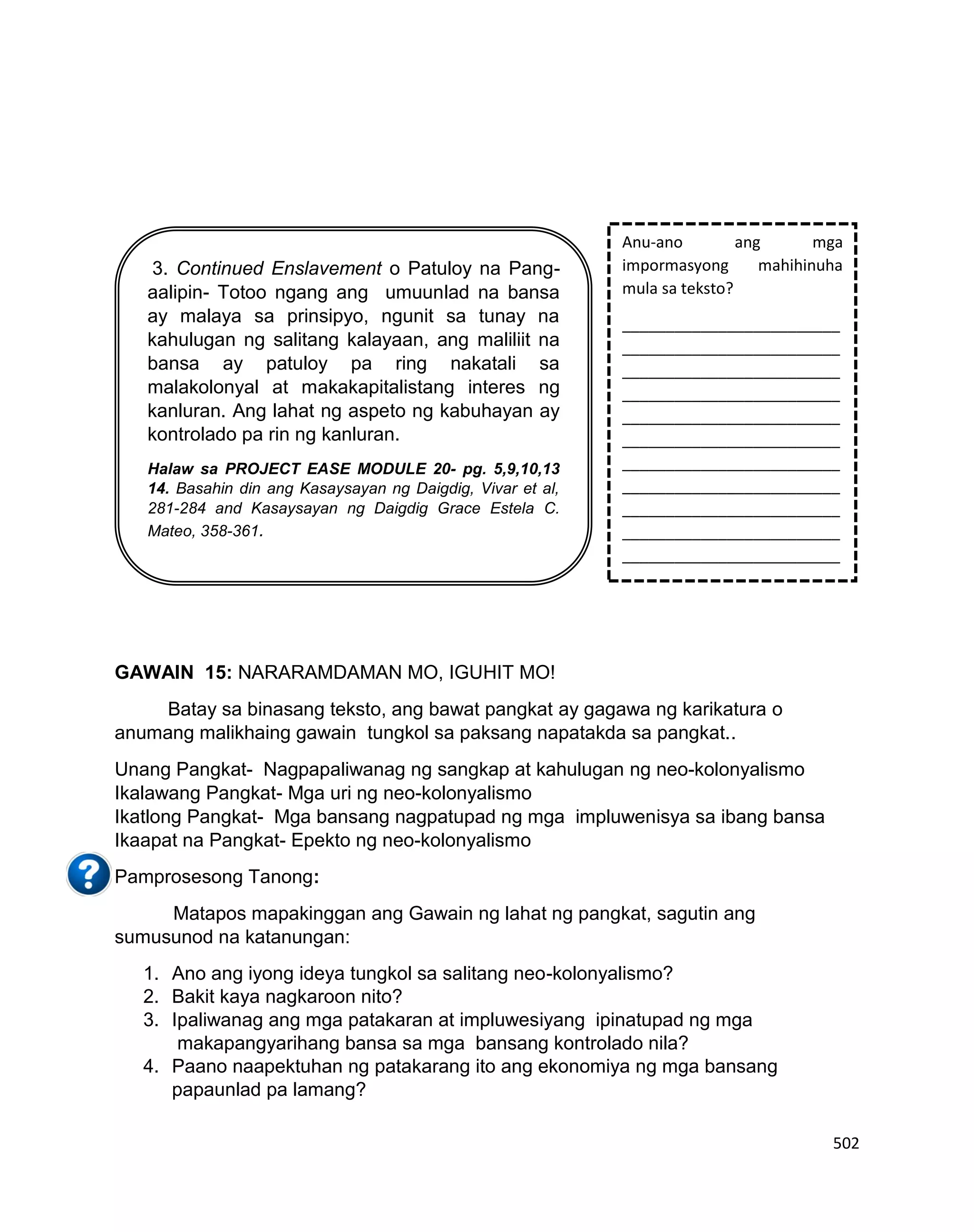 Araling Panlipunan - Kasaysayan ng Daigdig Module 4 | PDF