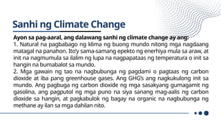 araling panlipunan 10 Climate Change.pptx