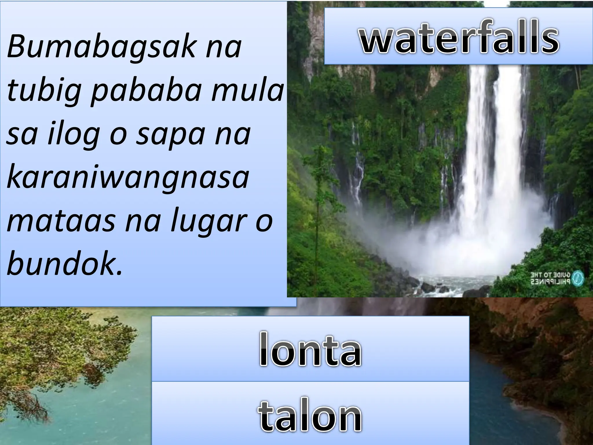 Araling Panlipunan 3 anyong lupa at anyong tubig.pptx