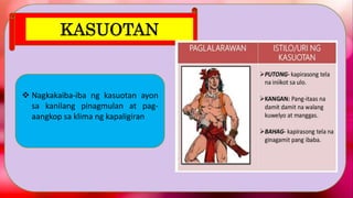 Araling Panlipunan 3 Yunit III Aralin 1 Ang Kultura ng mga Lalawigan sa ...