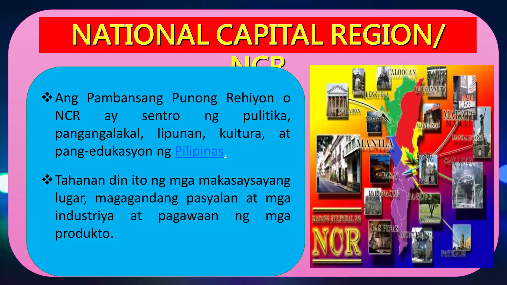 Araling Panlipunan 3 Yunit III Aralin 3 Ang Pagkakakilanlang Kultural ng Kinabibilangang Rehiyon ...