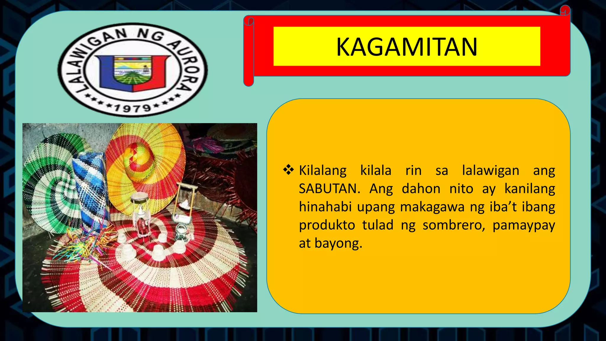 Araling Panlipunan 3 Yunit III Aralin 3 Ang Kultura ng Aming Lalawigan sa Region 3 o Gitnang ...