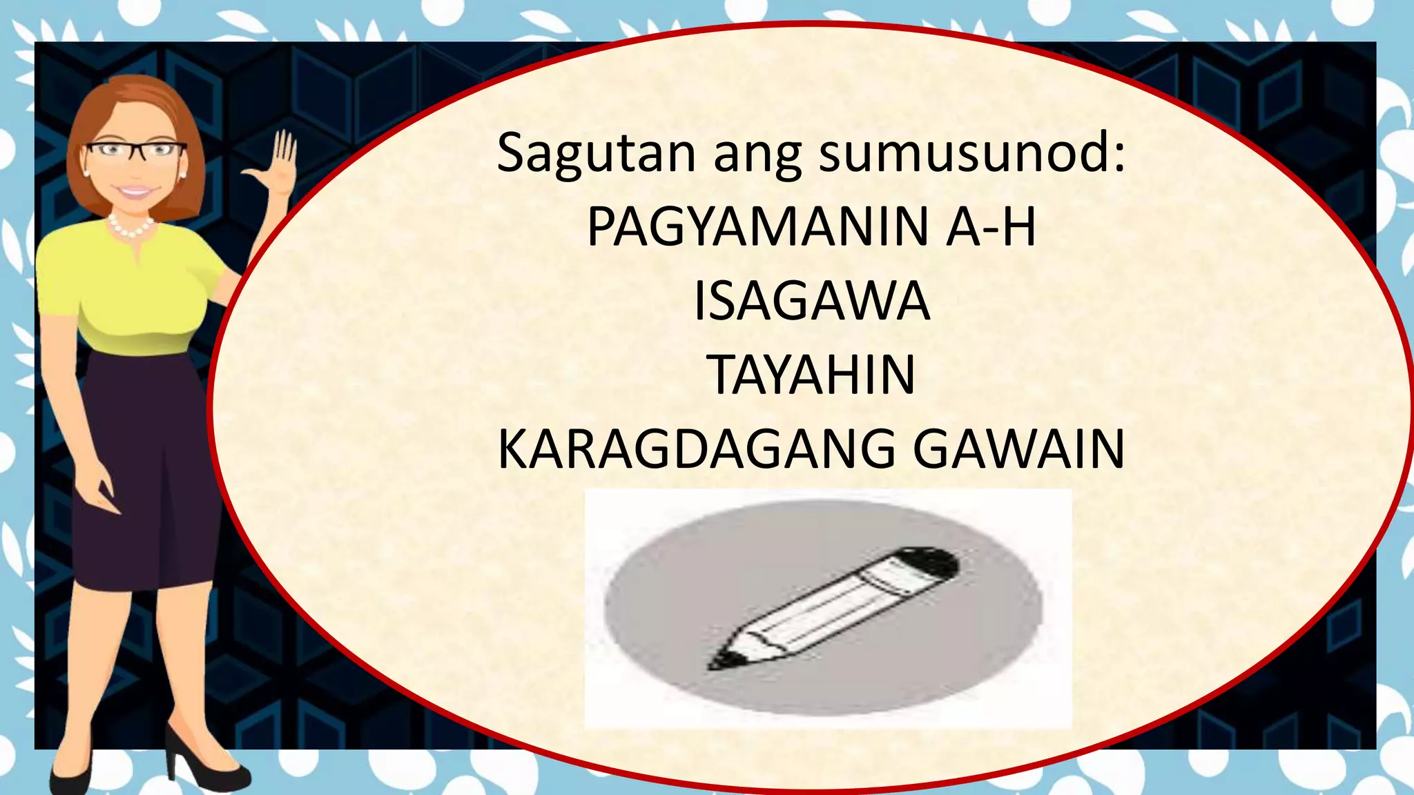 Araling Panlipunan 3 Yunit III Aralin 3 Ang Kultura ng Aming Lalawigan sa Region 3 o Gitnang ...