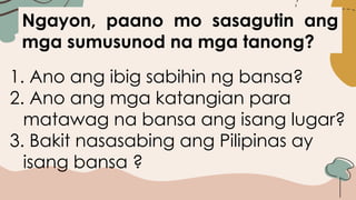 ARALING PANLIPUNAN 4 MATATAG PPT Q1 WEEK 1.pptx